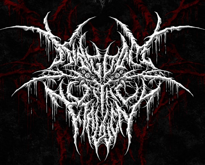 Design your black, slamming, brutal, death metal logo by Vicki_mercado | Fiverr