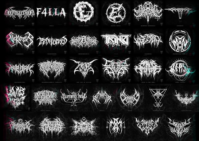Design a brutal death metal logo in my unique style by Cryst_mas6879 ...