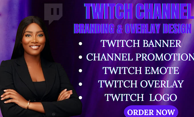 Design eyecatching twitch channel overlays and branding by ...
