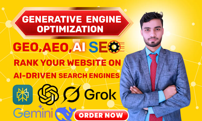 Do generative engine optimization geo,ai seo,aeo for chatgpt ai and google by Mr_pandey_1 | Fiverr