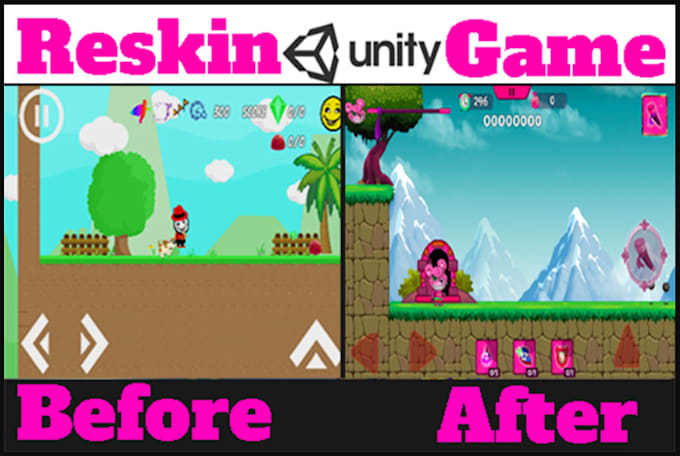 Professionally reskin your mobile game for android and ios by Omar ...