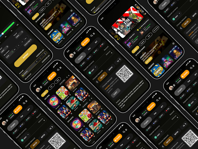 Figma game ui ux design pro level mobile web games by Laibadev_01 | Fiverr