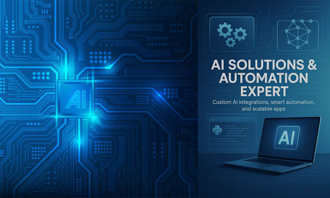 Develop custom ai solutions and automate your tasks by Hardycodes | Fiverr