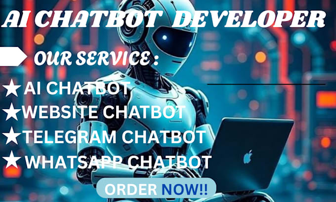 Build website ai chatbot integrate ai chatbot with whatsapp telegram ai chatbot by Kelvingold12 ...