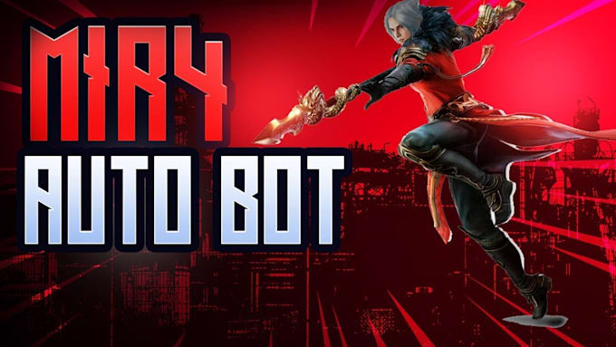Create mmorpg gaming bot for auto farming, auto riding, game automation ...
