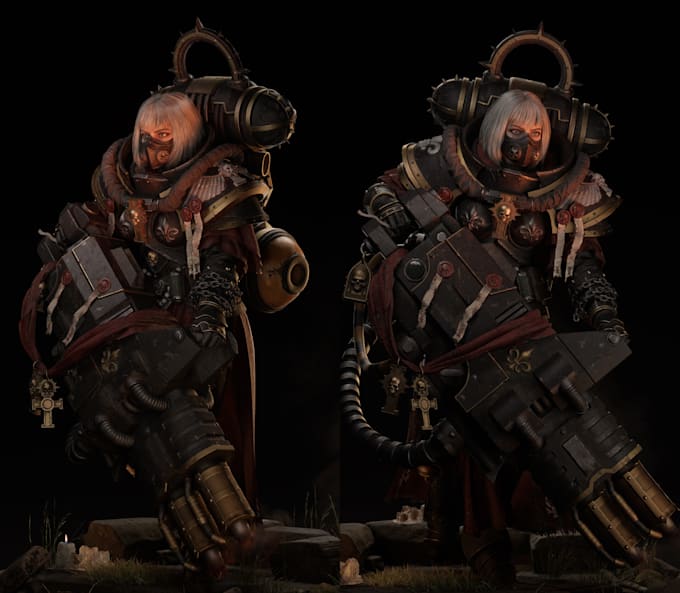 Create quality 3d character, character rigging, meta human in unreal engine by Leadeh | Fiverr