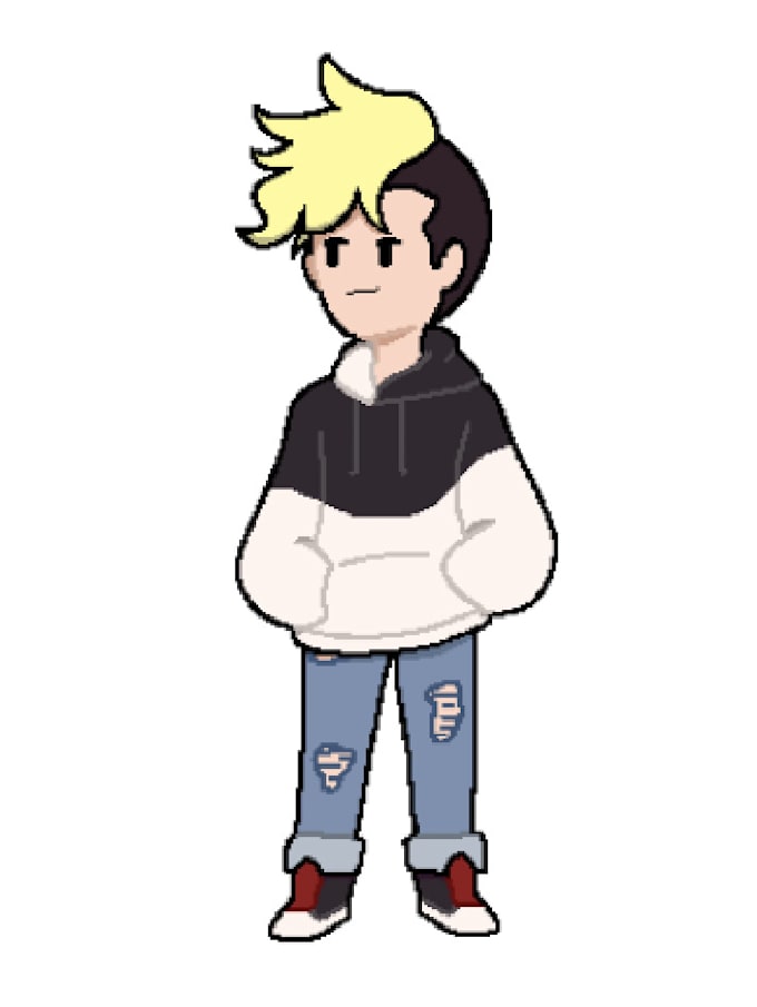 Make looping chibi pixel art gifs for characters by Crux_cynical | Fiverr