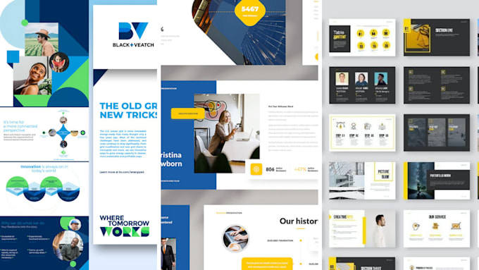 Design branded powerpoint pitch decks for business startups and ...
