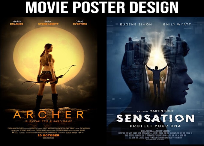 Design movie poster, flyer and film poster for you by Faithjanet931 ...