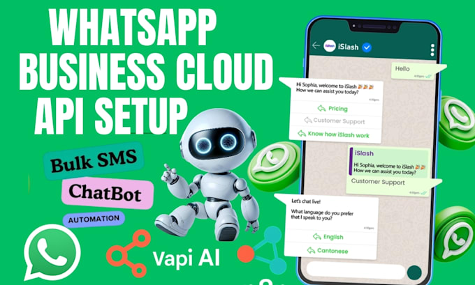 Setup whatsapp cloud api meta verification whatsapp automation vapi ghl chatbot by Scarlet ...