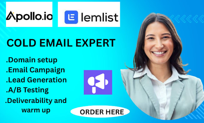 Set up automation and manage campaign on apollo ai and lemlist by Premocious | Fiverr