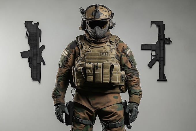 Create military tactical character by Emmarerdens | Fiverr