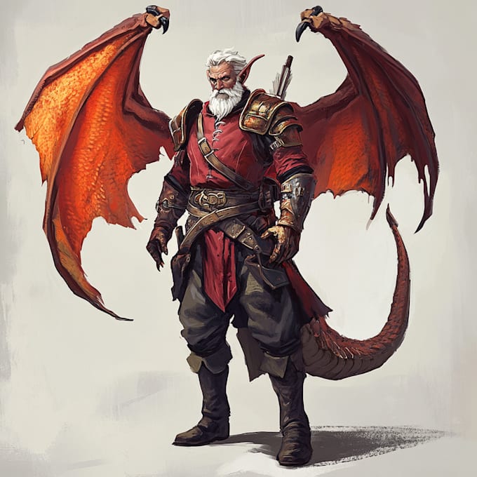 Draw your custom dnd character by Orena_tate | Fiverr