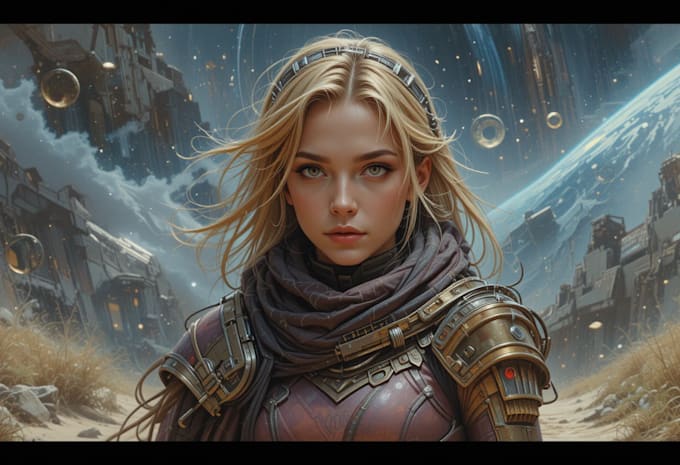 Draw a sci fi, star wars, mecha, sprite dnd art by Mariake5 | Fiverr