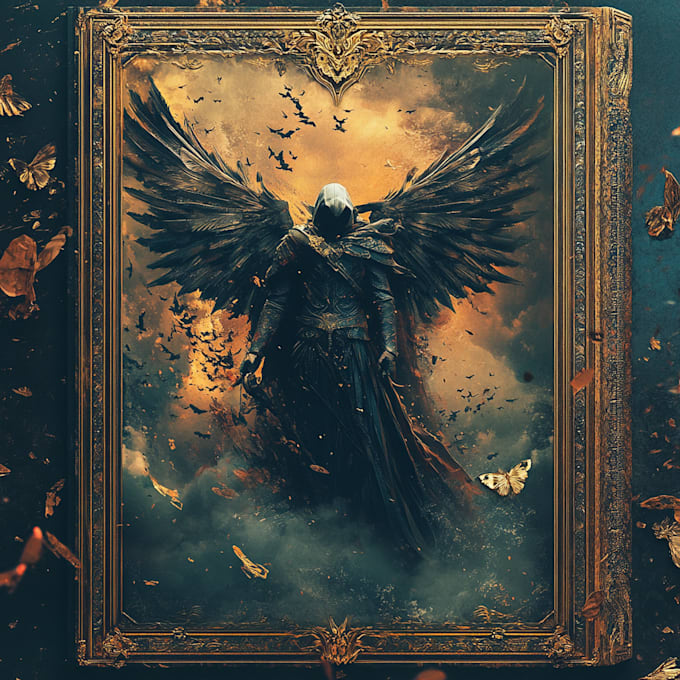 Create an epic fantasy book cover, book cover design for you by ...