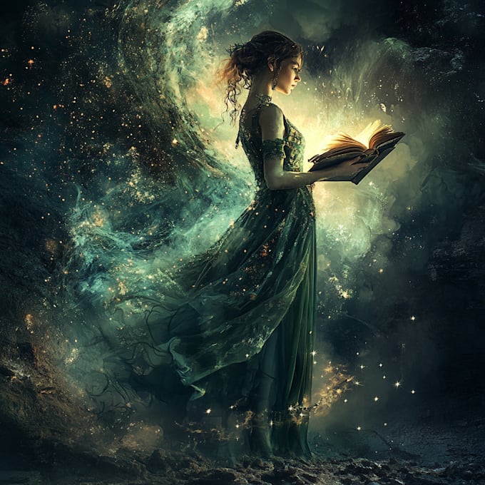 Design fantasy book cover in my style by Ciemwop | Fiverr