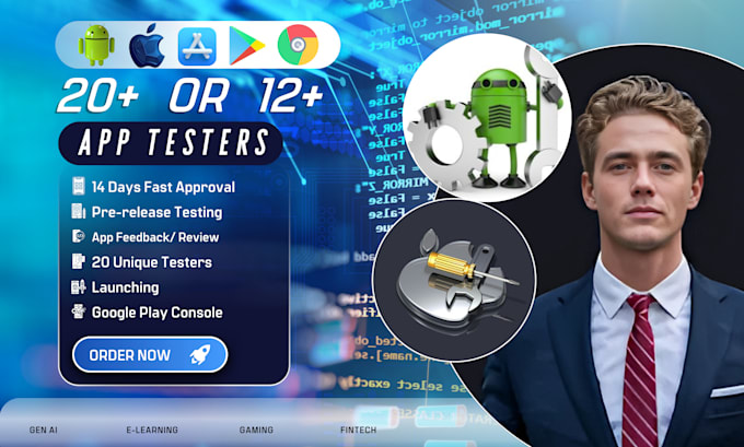 20 app testers 12 testers for android ios app testing app review qa ...