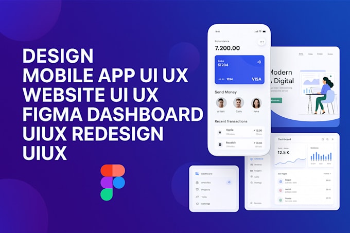Design mobile app ui ux website ui ux design figma dashboard uiux redesign uiux by Abdulwaris ...