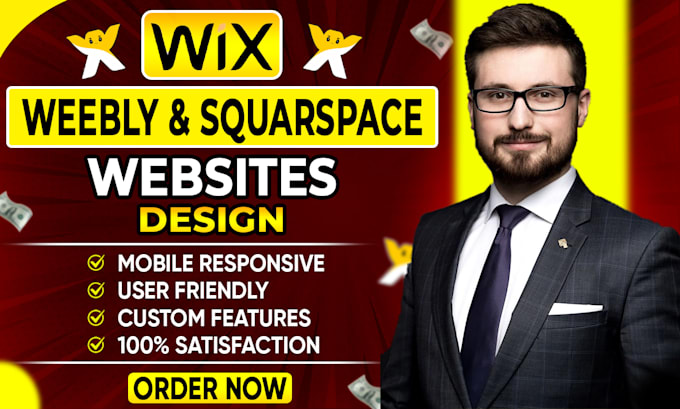 Design and redesign wix, weebly, and squarespace website design weebly website by Wix_designer1 ...