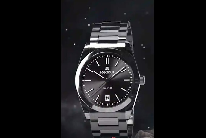 Render realistic custom watch luxury wrist watch design industrial ...