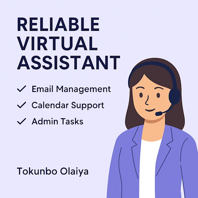 Help you with email management, data entry, and admin tasks by ...
