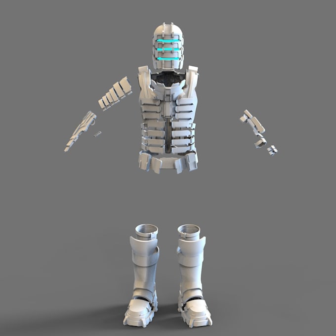 Design 3d full knight armor for wearable cosplay amor by Robertjude ...