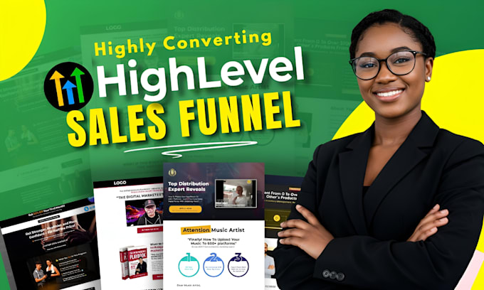 Setup gohighlevel landing page go high level website gohighlevel sales ...