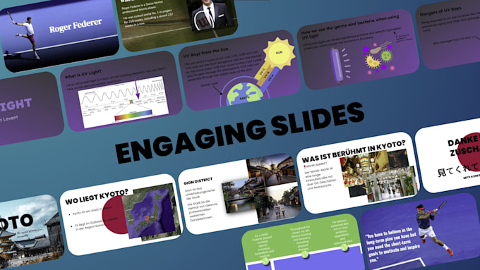 Create visually engaging slides for school, business or pitch by Levozo ...