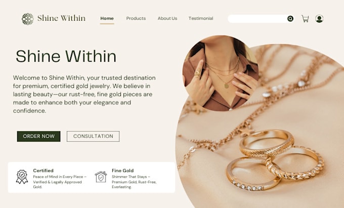Create modern full stack website with responsive design by Nextstack ...