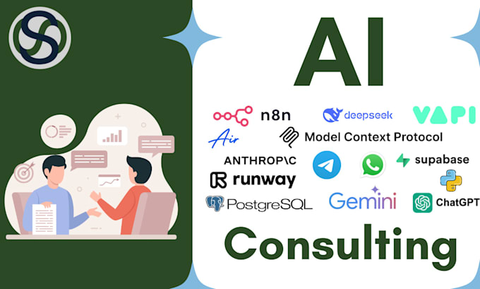 Provide ai consulting and build custom ai agents for you by Soluino | Fiverr