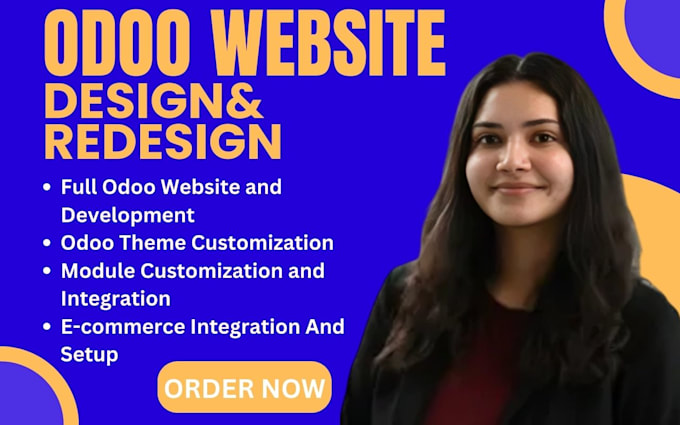 Develop or customize your odoo website with seo fix issues and full optimization by Saqimehta01 ...