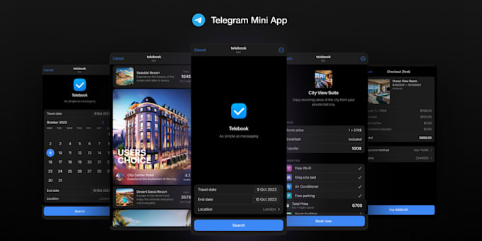 Do telegram mini app, telegram mini game, telegram bot, tap game ...