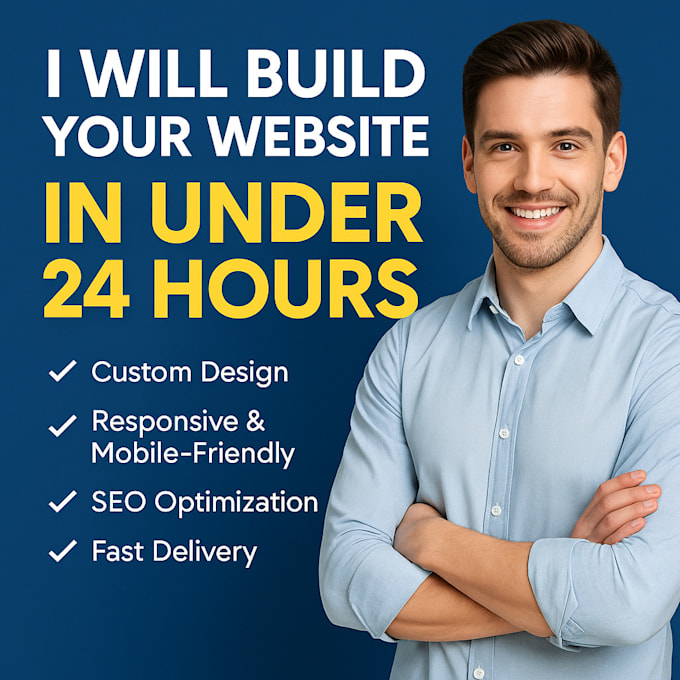 Build a website in under 24 hours by Mlbhighlights | Fiverr