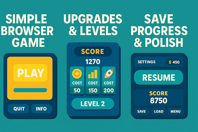 Create a browser game for you by Suhaib_qf | Fiverr