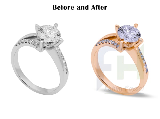 Background removal and jewelry retouching for product images by ...