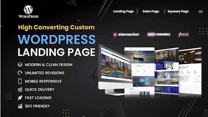 Design a high converting wordpress landing page by Shakil_mahboob | Fiverr