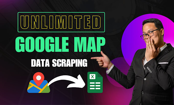 Scrape google maps for business leads, emails, and b2b data extraction by Coder_naowaj | Fiverr