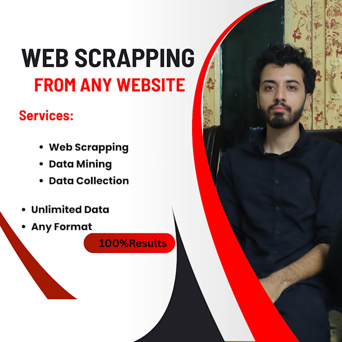 Do web scraping, data scraping, data mining by Muhammad_zoraib | Fiverr