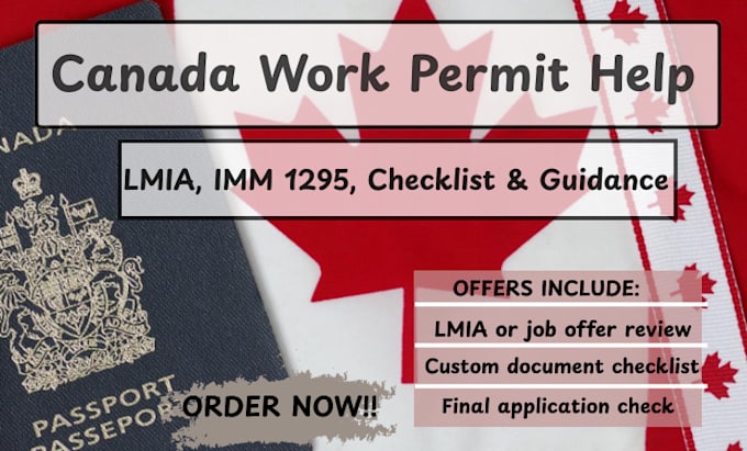 Help with your canada work permit and lmia application by Neilsawyer331 ...
