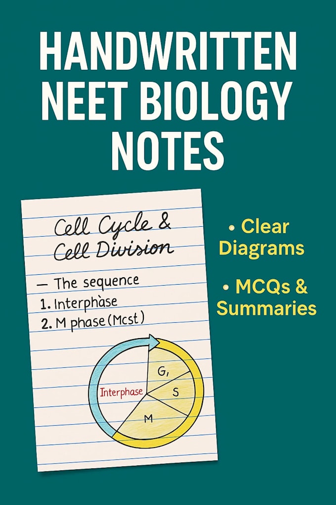 Create neet biology notes with diagrams, mcqs and summaries by ...