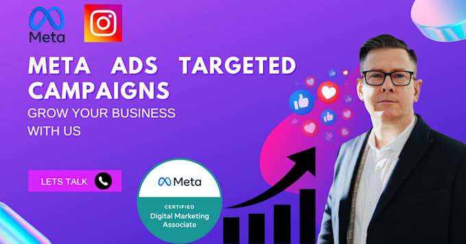 Facebook instagram meta ads campaign manager, fb advertising, marketing ...