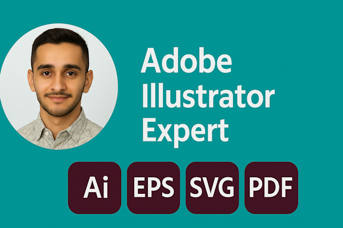 Create stunning vector art , designs using adobe illustrator by ...