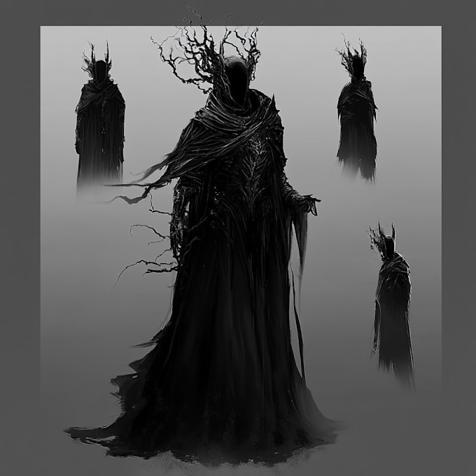 Make your dark fantasy character by Jesustkins | Fiverr
