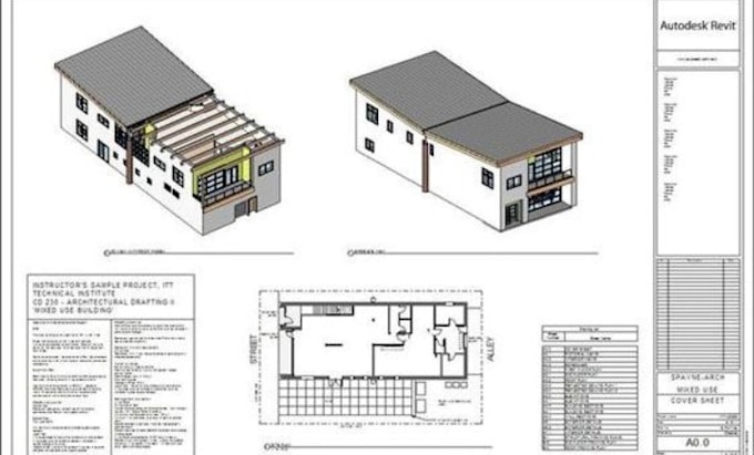 City permit drawings architect for house plans deck garage patio shed ...