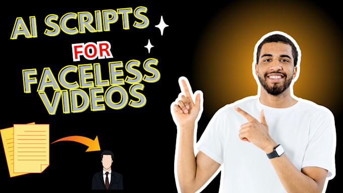 Write viral faceless youtube video scripts using ai for any niche by Ms_datamarketer | Fiverr