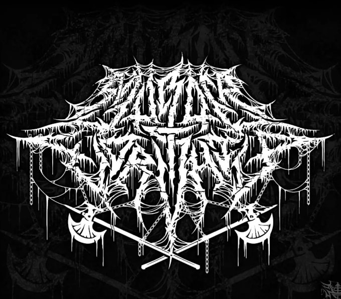 Design your black, slamming, brutal, death metal band logo by Leslie_harris5 | Fiverr