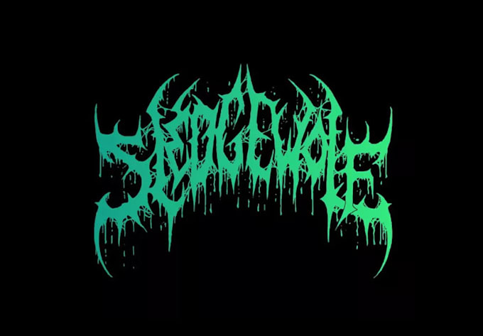 Do death metal, black metal, slamming, brutal logo by Bettyldl | Fiverr