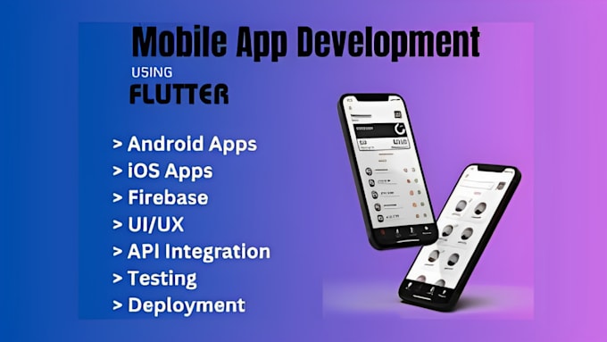 Build a professional flutter mobile app for android and ios by Emman99990 | Fiverr