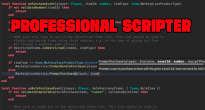 Code anything to you as a professional roblox developer by Redevv_ | Fiverr