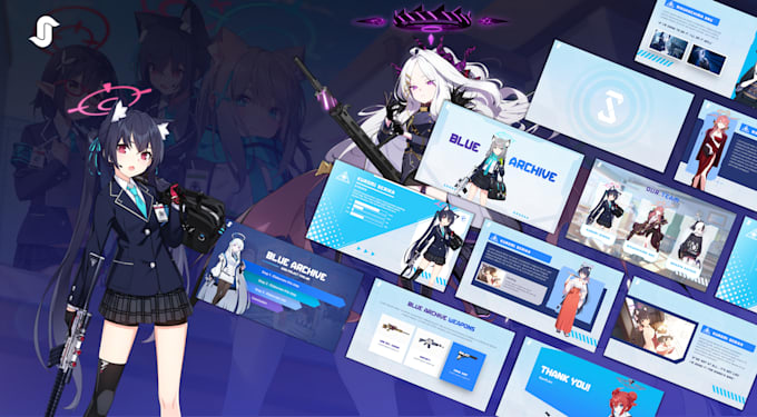 Design fandom themed powerpoint presentations by Jennyrahmi | Fiverr